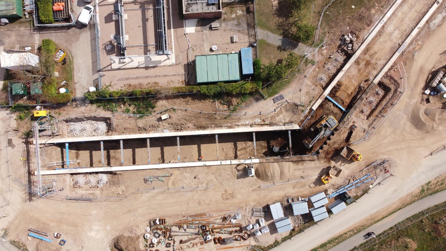 Excavation of channel for giant fish pass underway – Jackson Civil ...