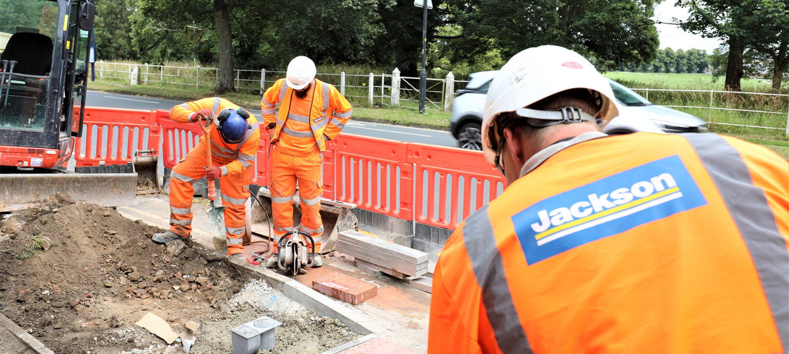 Tadcaster Road scheme nearing completion – Jackson Civil Engineering