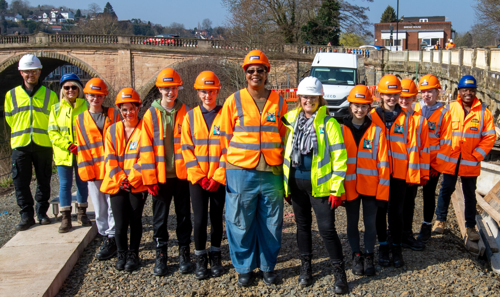 Video: Team inspires students on site visit – Jackson Civil Engineering